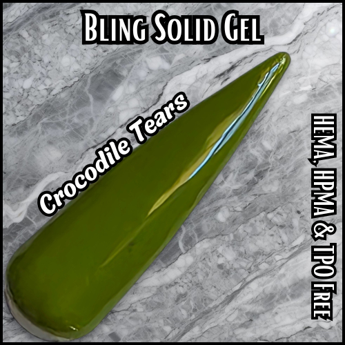 Crocodile Tears Solid Gel - HEMA, HPMA, TPO Free – Bling Galleria